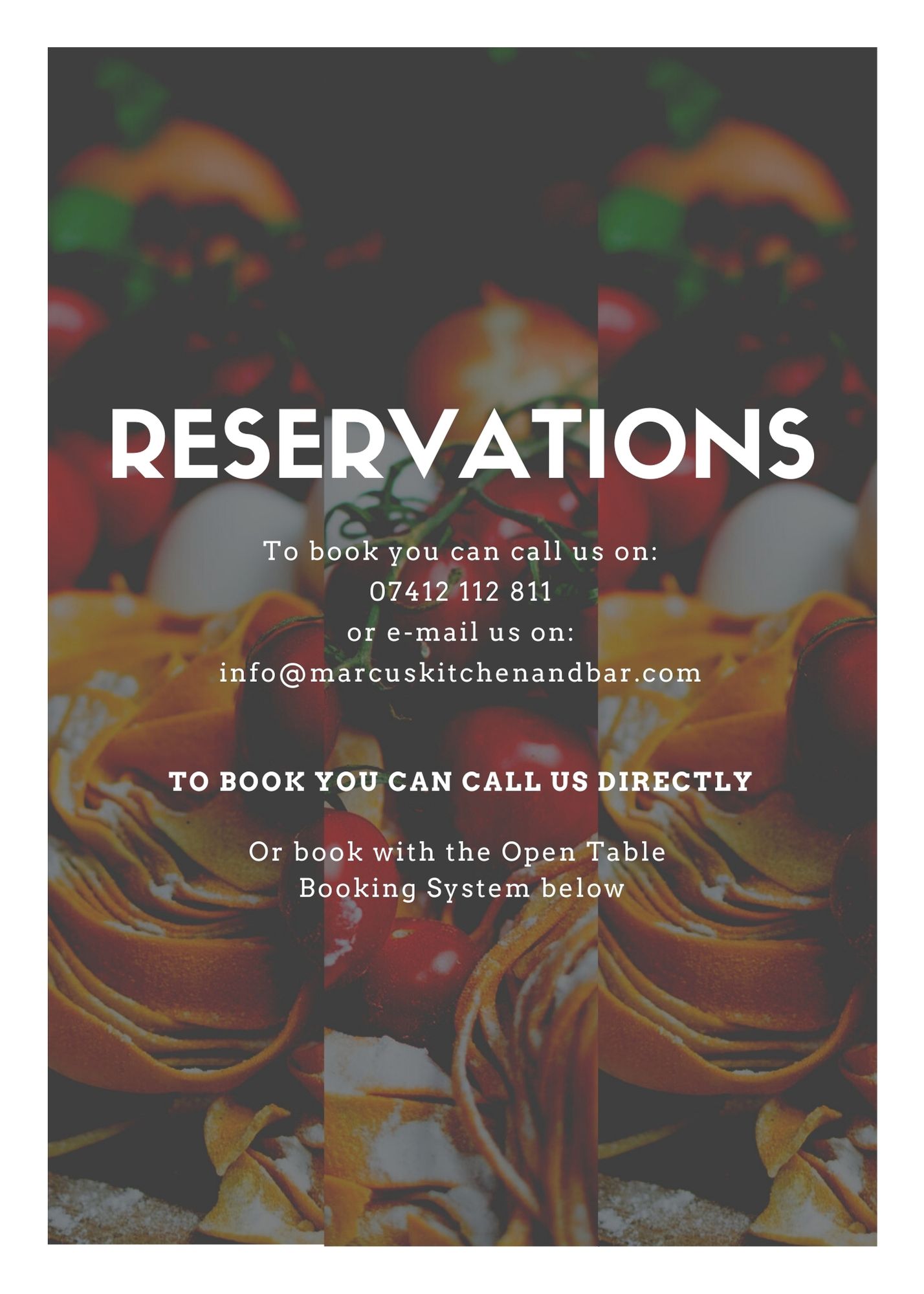 Marcus Kitchen Enfield - m a r c u s - kitchen & bar